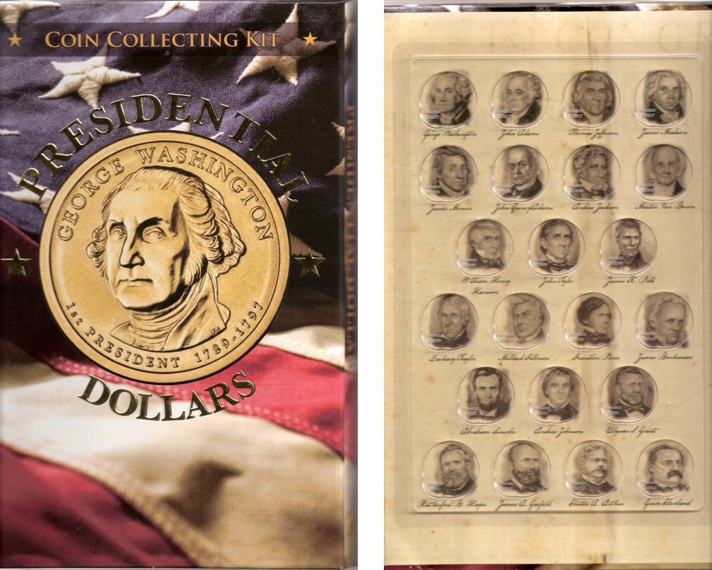 Presidential Dollar Coin Collecting Kit – Mid-Michigan Coin and Jewelry