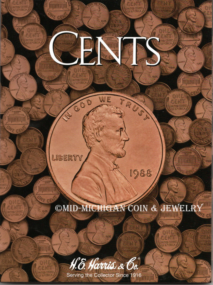 Cent Blank H.E. Harris Folder – Mid-Michigan Coin and Jewelry