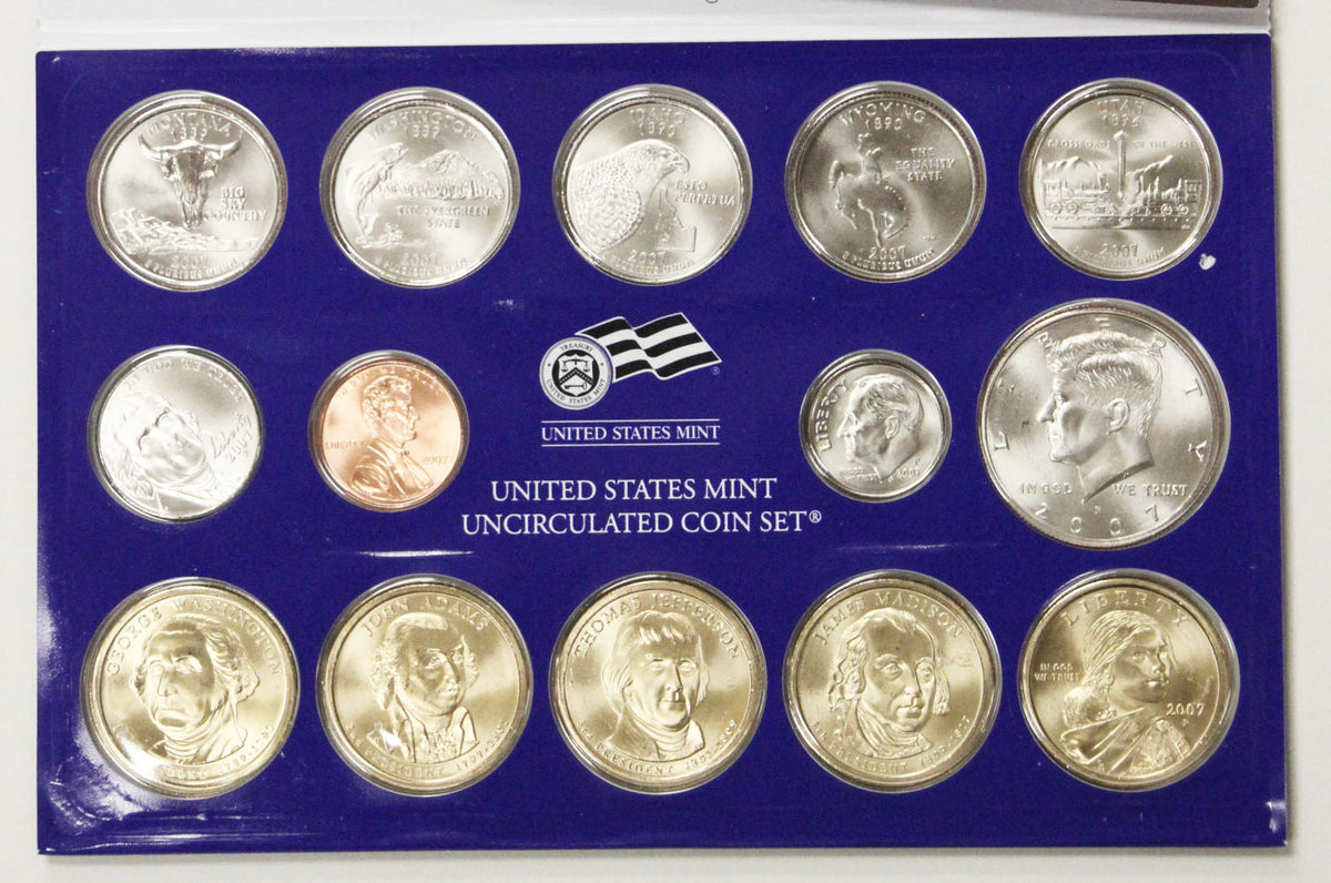 2007 Mint Set – Mid-Michigan Coin and Jewelry